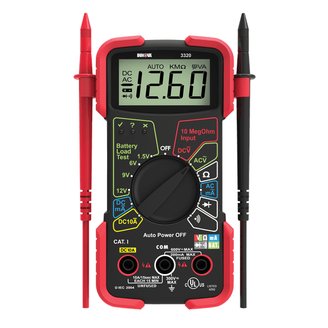 Innova 3320 Auto-Ranging Plus Digital Multimeter - Walmart.com