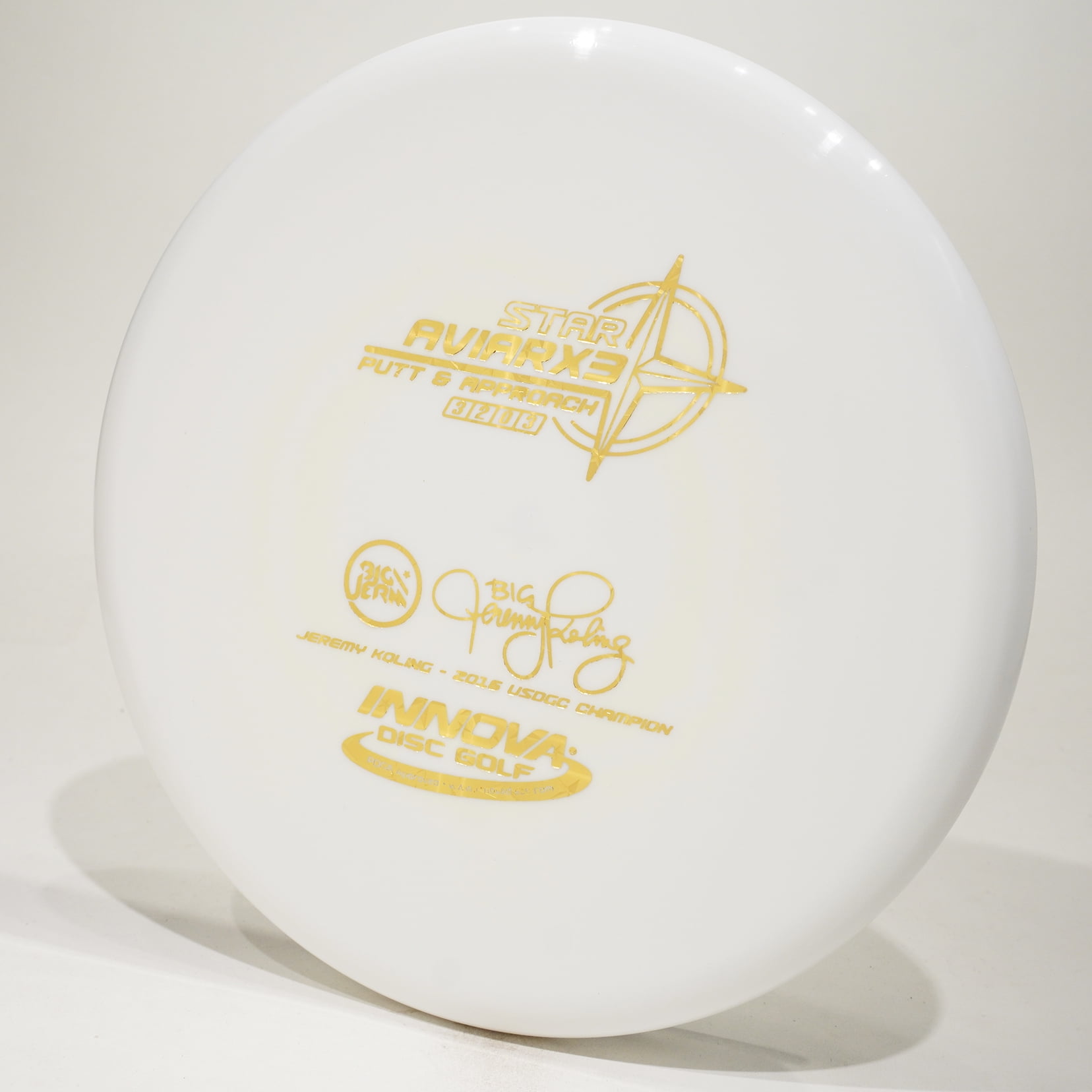 Innova Jeremy Koling Star AviarX3 - Signature Series Disc Golf Putter ...