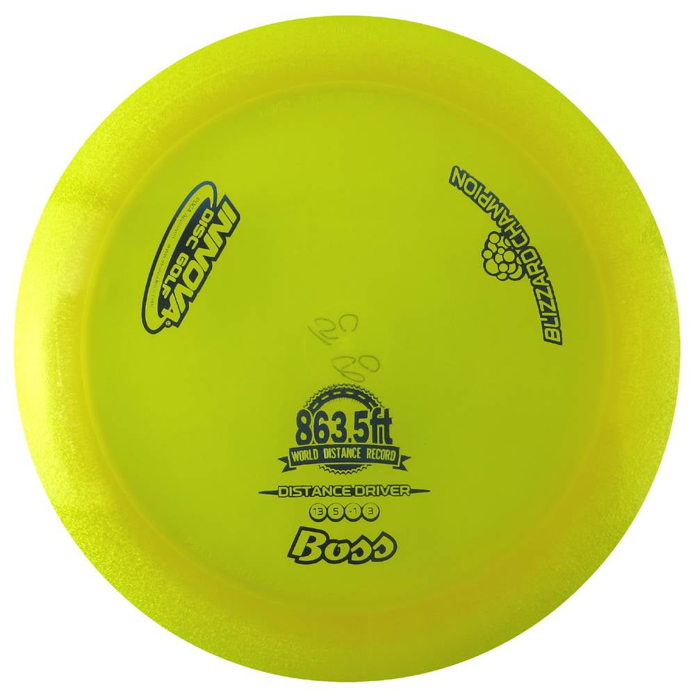 Innova Blizzard Champion Boss Distance Driver Golf Disc [Colors may ...