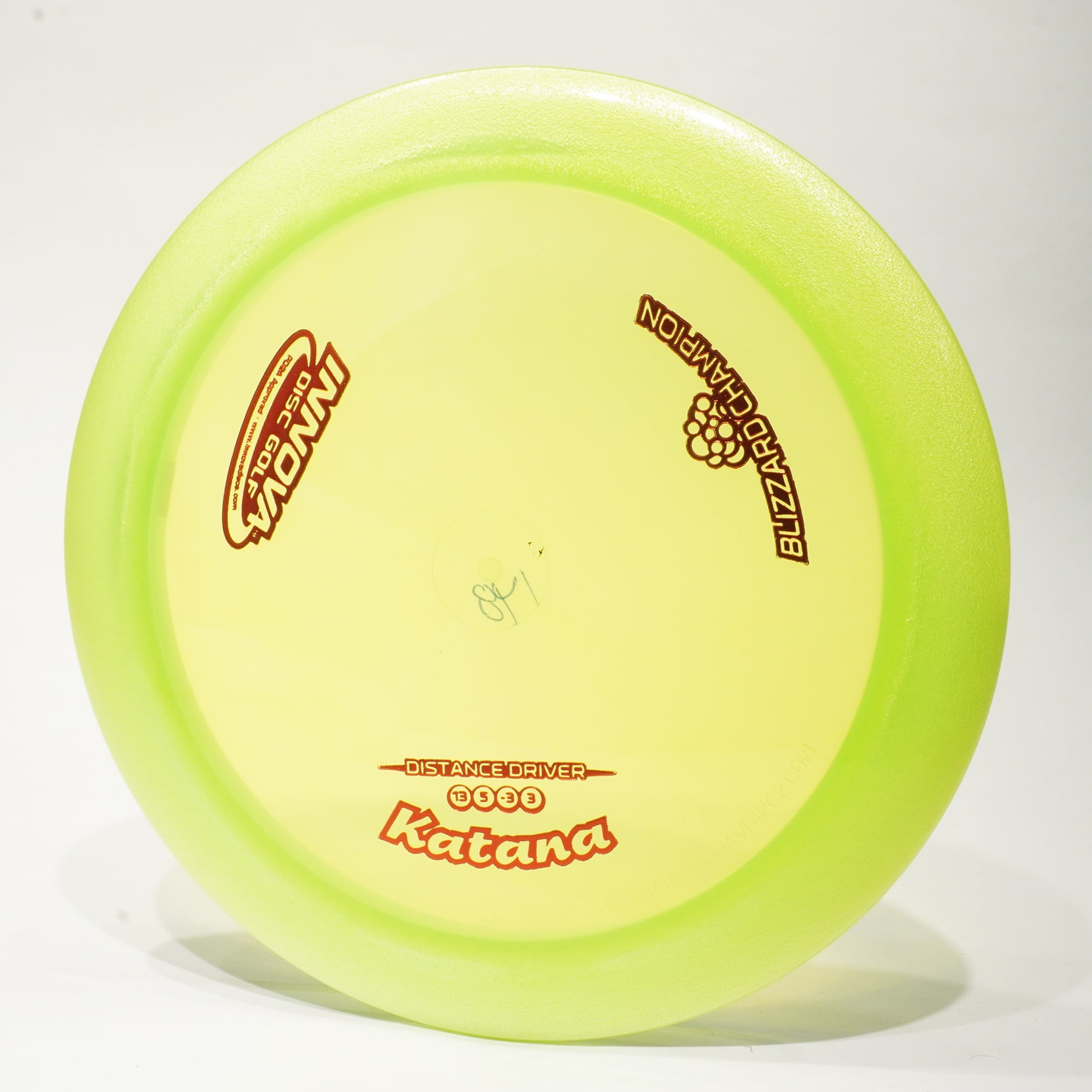 Innova Blizzard Champion Katana Disc Golf Distance Driver - Walmart.com