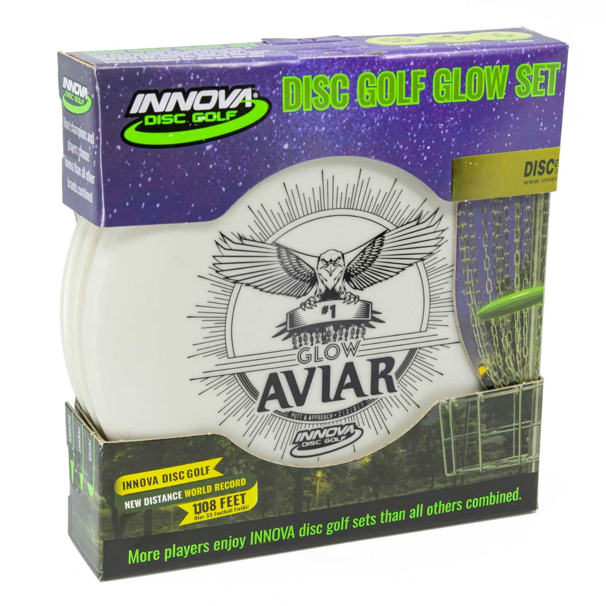 Innova Glow Set - Boxed 3 Pack for Disc Golf - Walmart.com