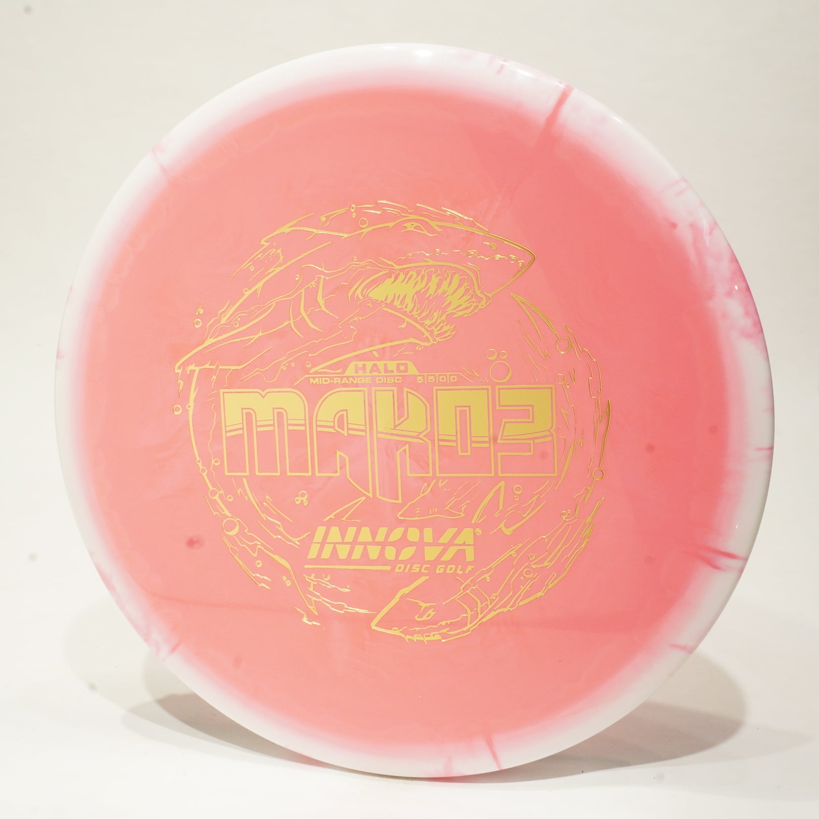 Innova Halo Star Mako3 Disc Golf Midrange Disc, Pick Your Disc 180g Pink w/ White Halo - Walmart.com