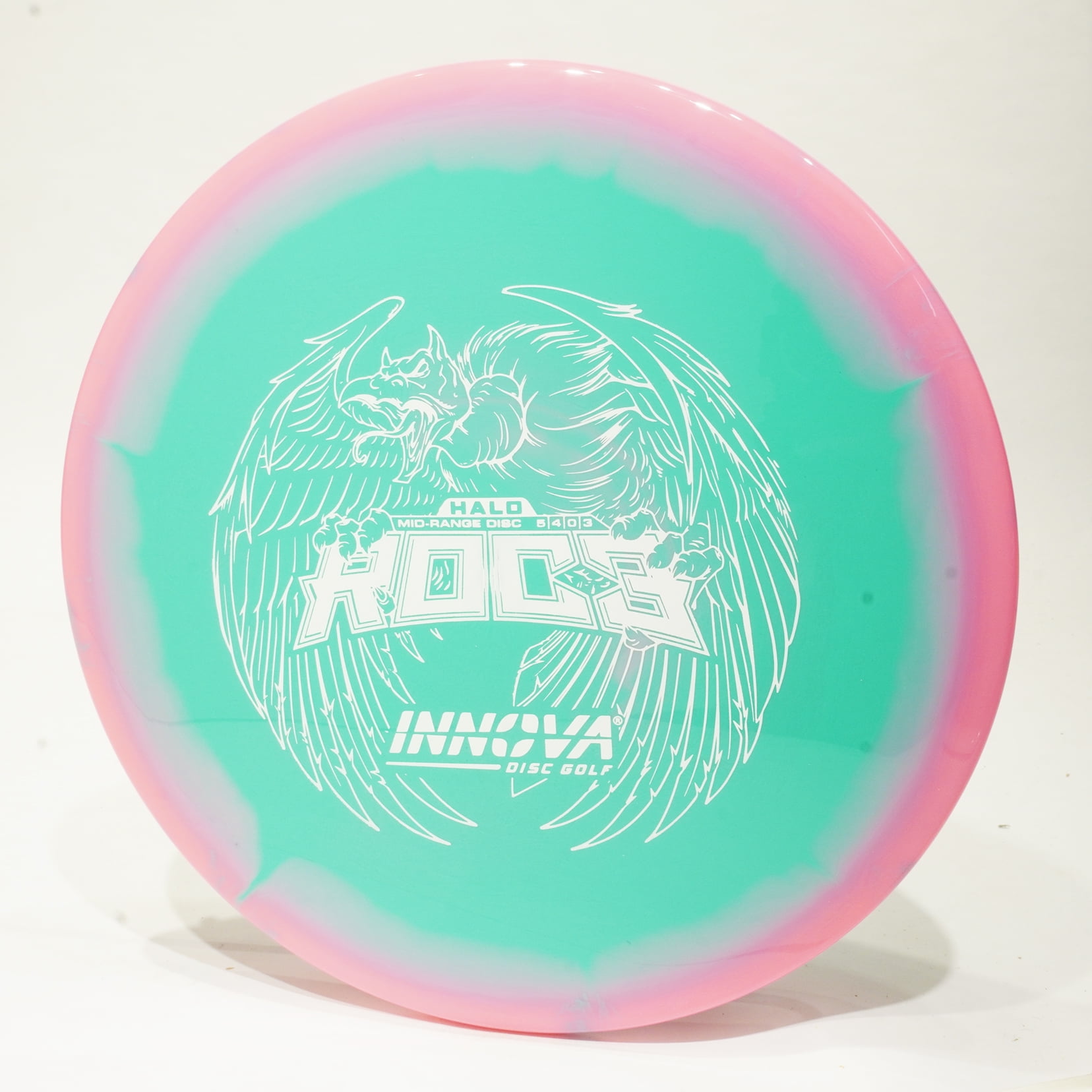 Innova Halo Star Roc3 Disc Golf Midrange Disc, Pick Your Disc 180g Teal w/ Pink Halo - Walmart.com