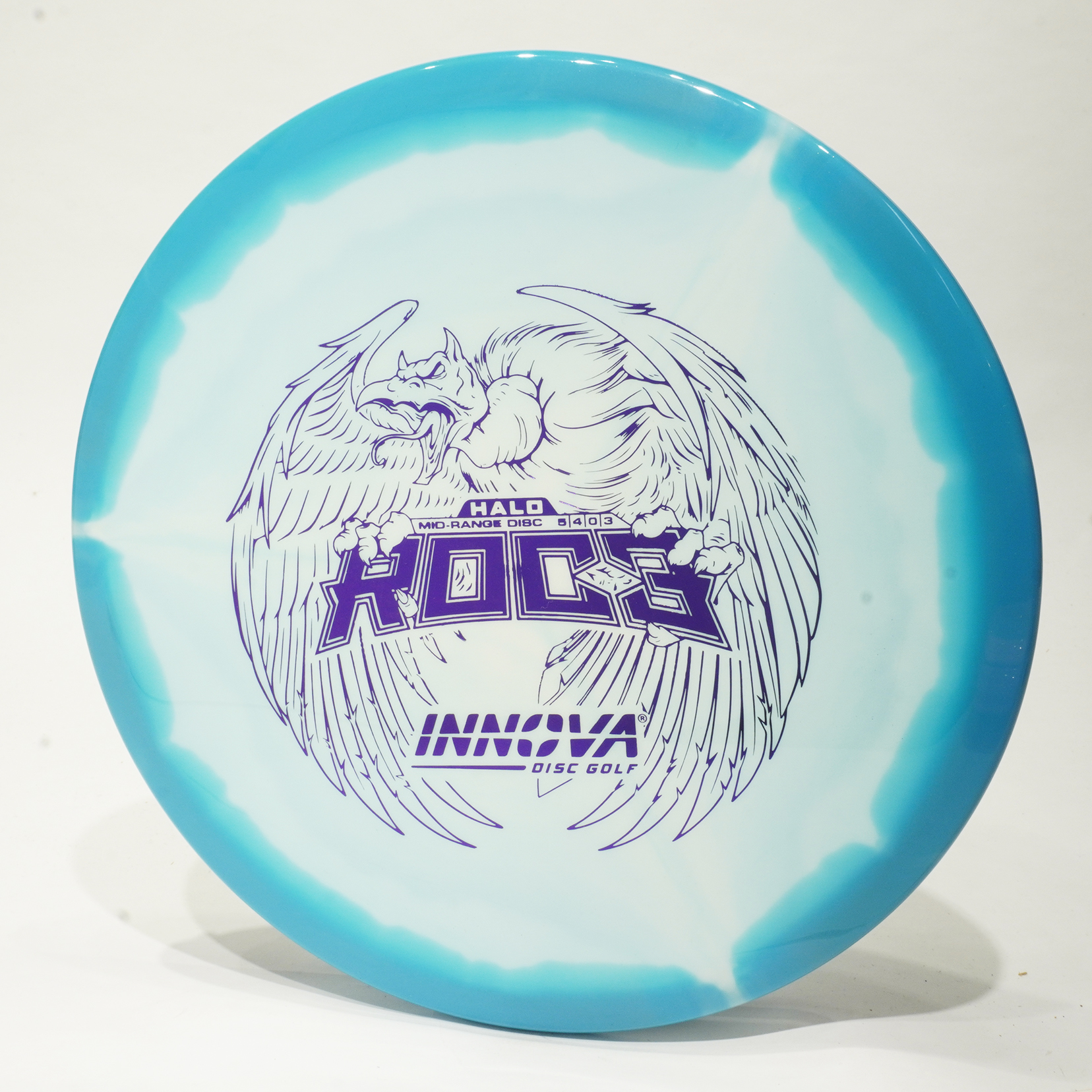 Innova Halo Star Roc3 Disc Golf Midrange Disc, Pick Your Disc 180g White w/ Blue Halo - Walmart.com