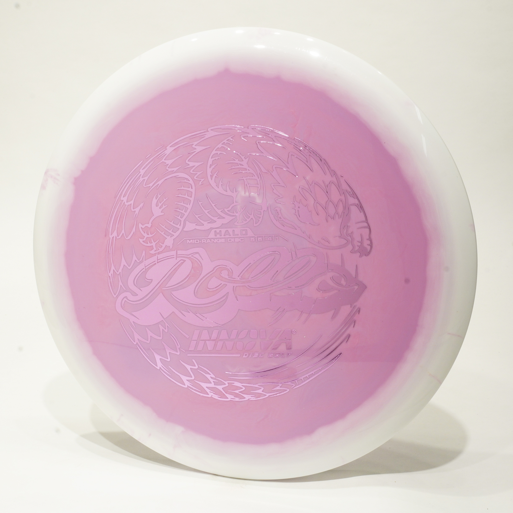 Innova Halo Star Rollo Disc Golf Midrange Disc, Pick Your Disc 180g Purple w/ White Halo ...