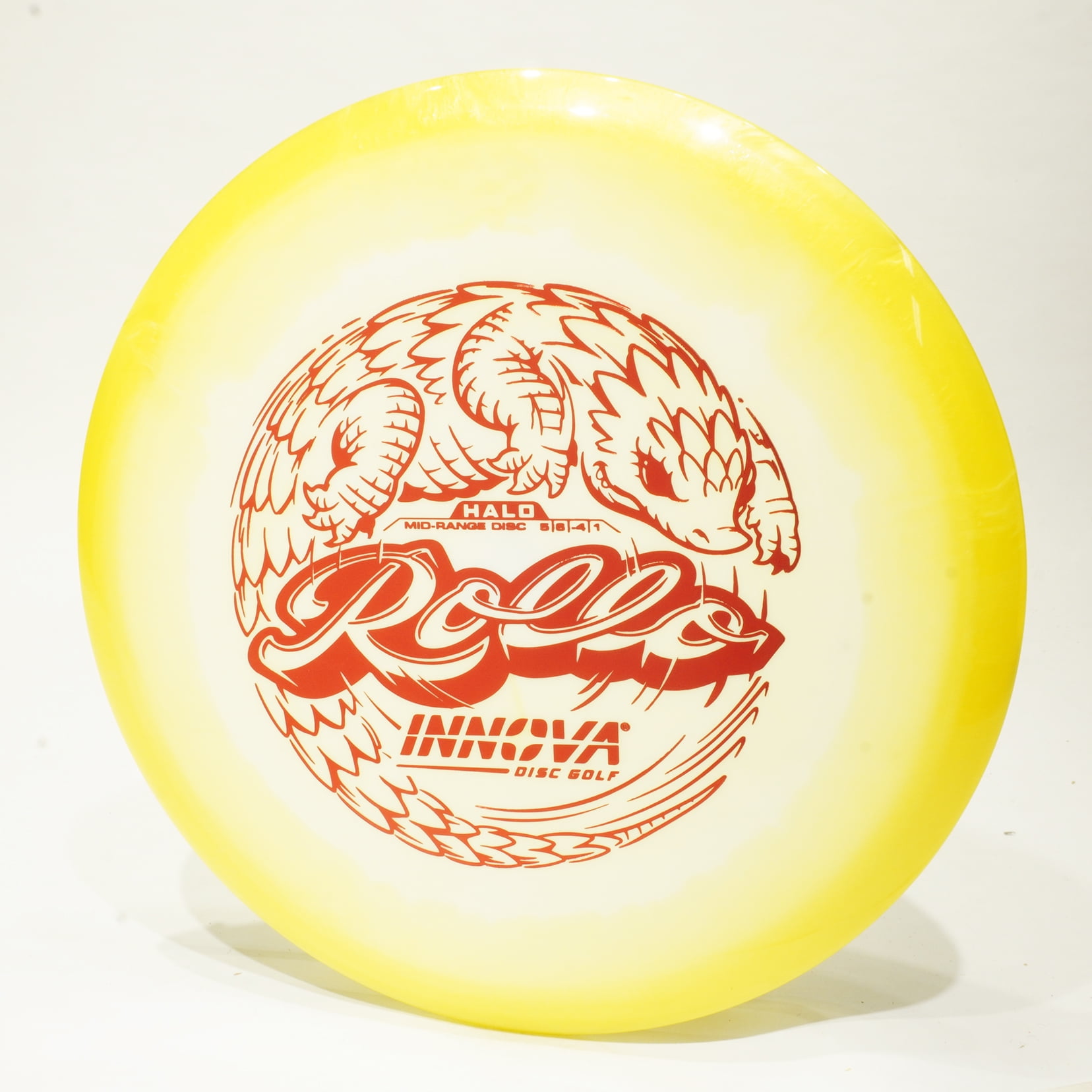 Innova Halo Star Rollo Disc Golf Midrange Disc, Pick Your Disc 172g White w/ Luster Yellow Halo ...