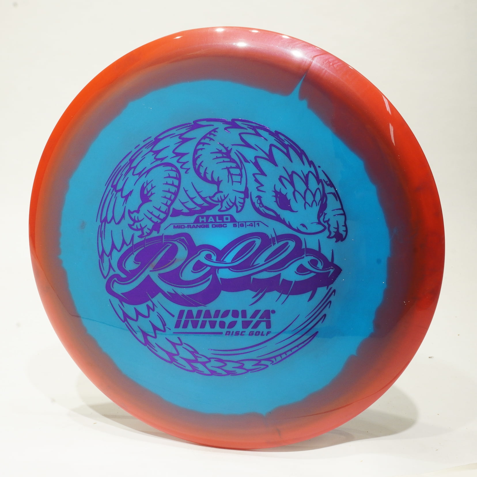 Innova Halo Star Rollo Disc Golf Midrange Disc, Pick Your Disc 176g Blue w/ Luster Red Halo ...