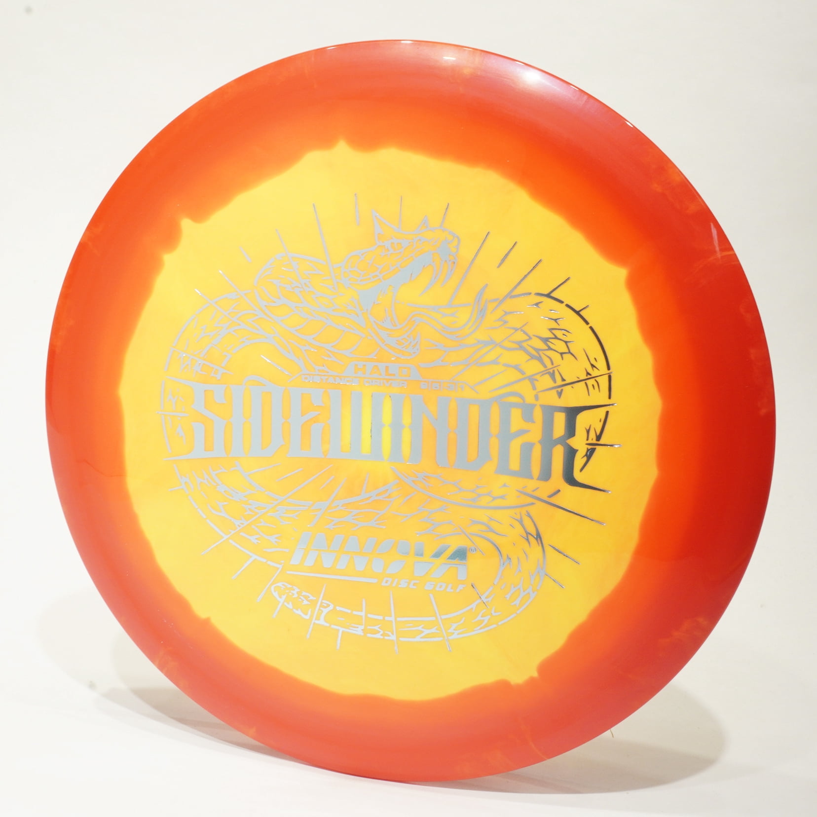 Innova Halo Star Sidewinder Disc Golf Fairway Driver, Pick Your Disc 150g Red w/ Yellow Halo ...