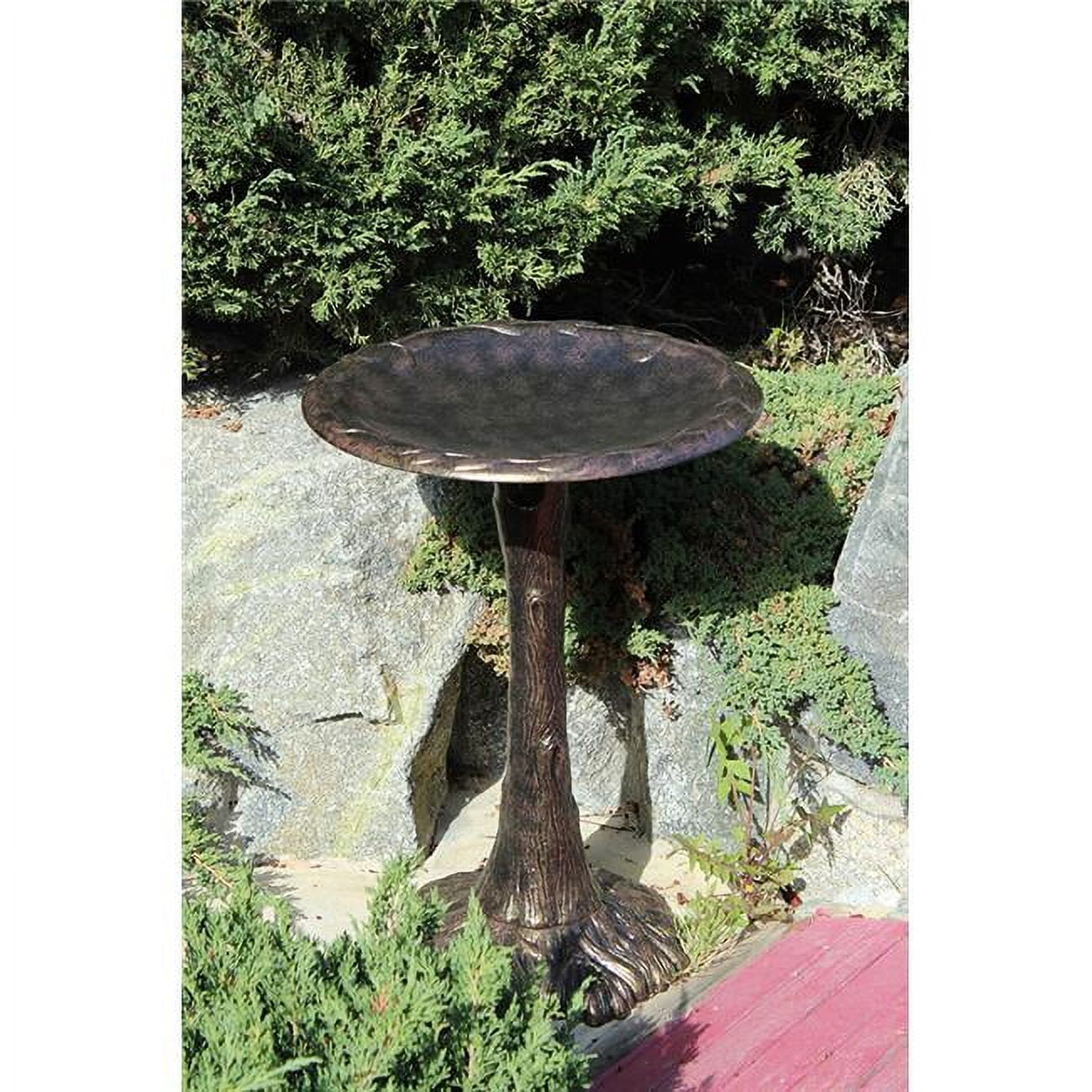 Innova Hearth & Home Classic Pedestal Birdbath, Heavy Duty Cast ...
