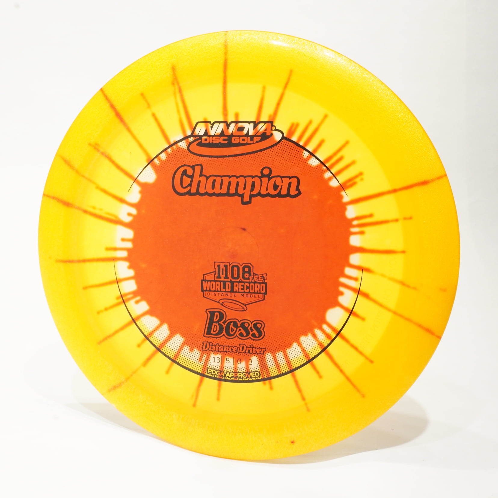 Innova I-Dye Champion Boss Disc Golf Distance Driver - Walmart.com