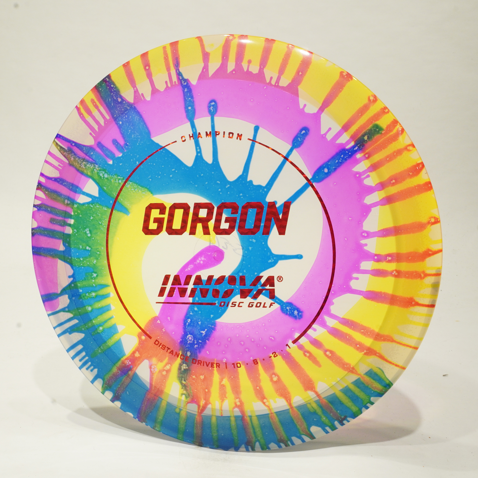 Innova I-Dye Champion Gorgon Disc Golf Distance Driver, Colorful ...
