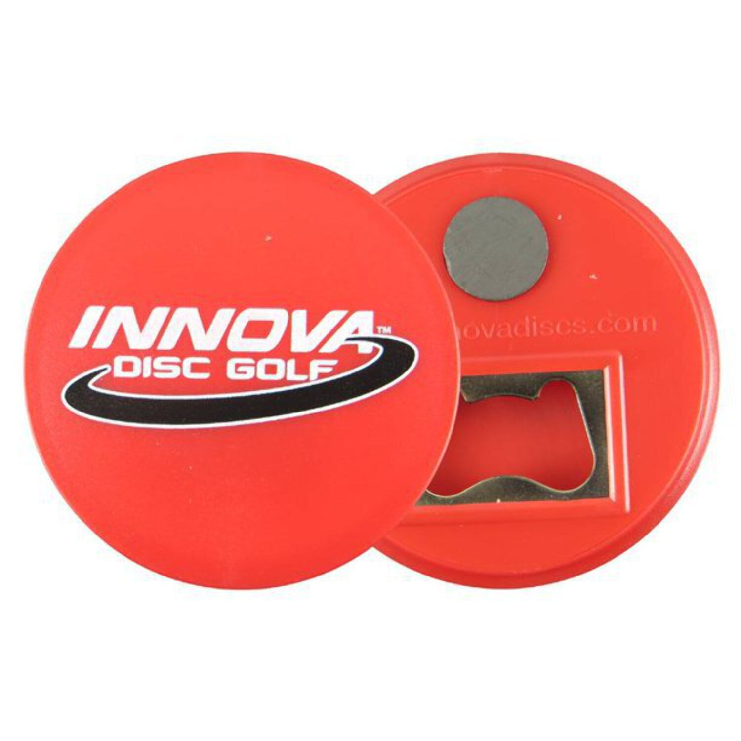 Innova Logo Bottle Opener Fridge Magnet Mini Marker Disc - Walmart.com
