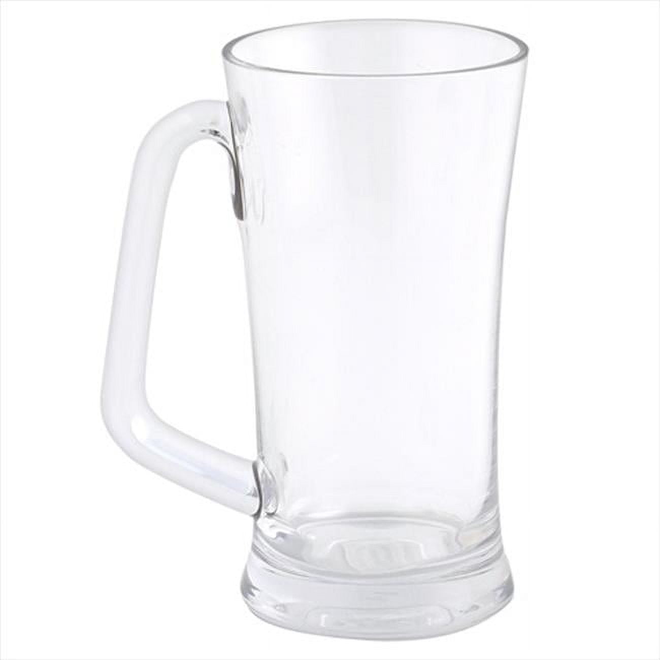 Innova Products 40350 17 oz Clear Design + Contemporary Beer Mug - Set ...