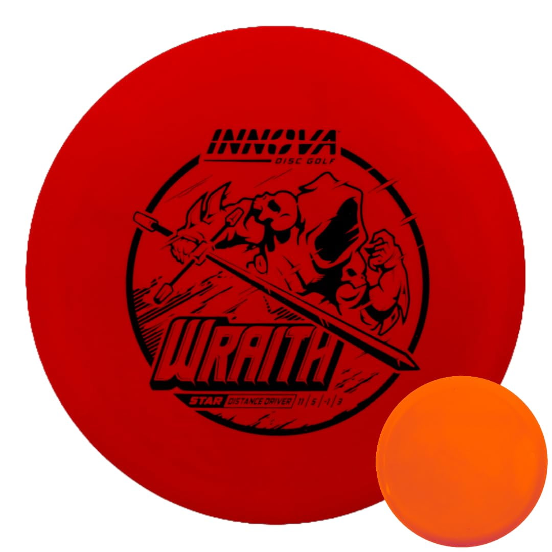 Innova Star Wraith | Distance Driver Golf Disc + G3T Blank top Mini ...