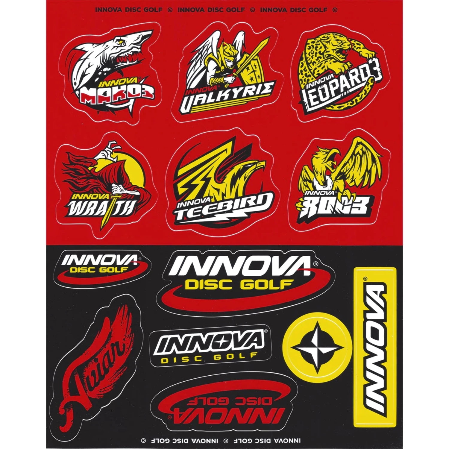 Innova Sticker Sheets - Pick Colors - Walmart.com