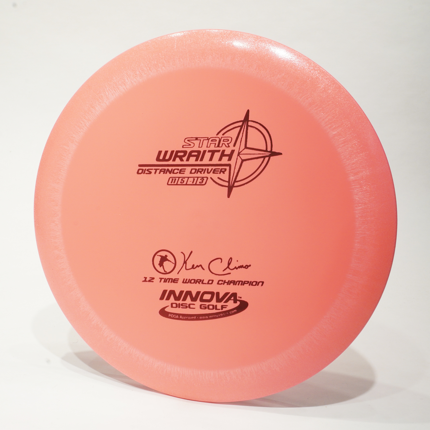 Innova Super Light Star Wraith - Ken Climo Stamp Disc Golf Driver ...