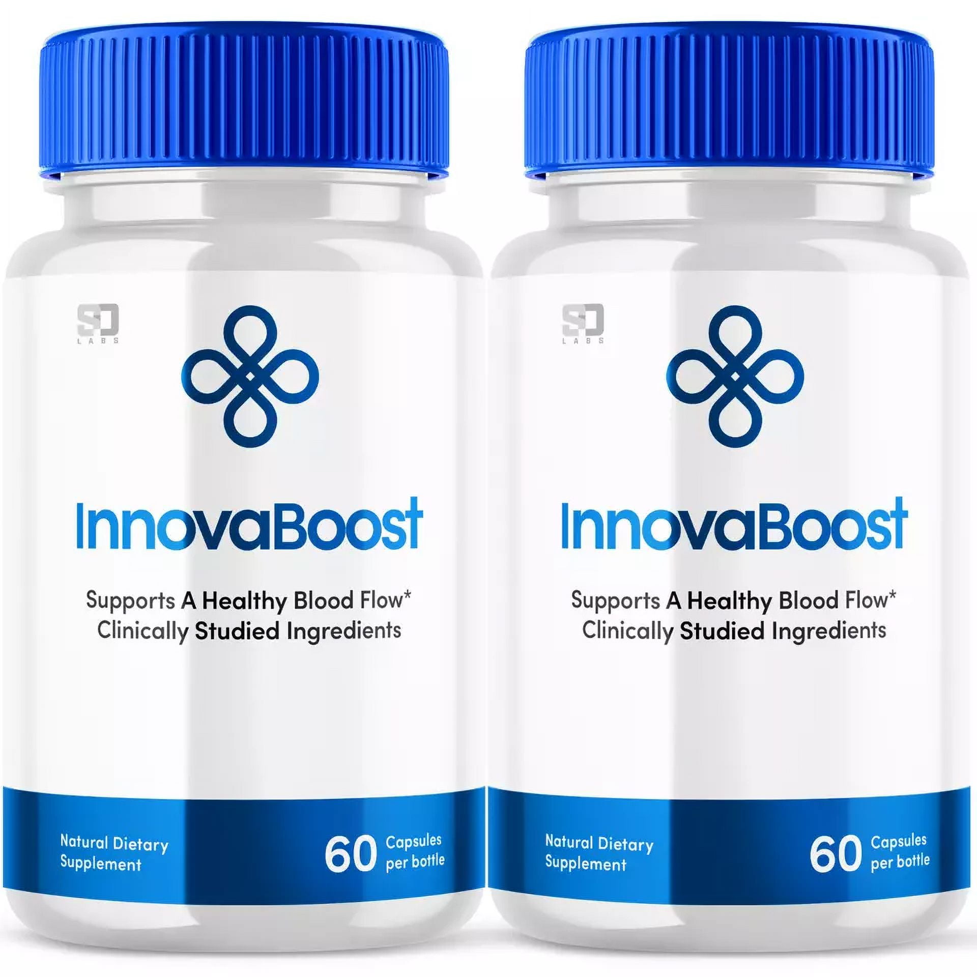 Innovaboost Healthy Blood Flow Pills - Support energy and focus (2 Pack ...