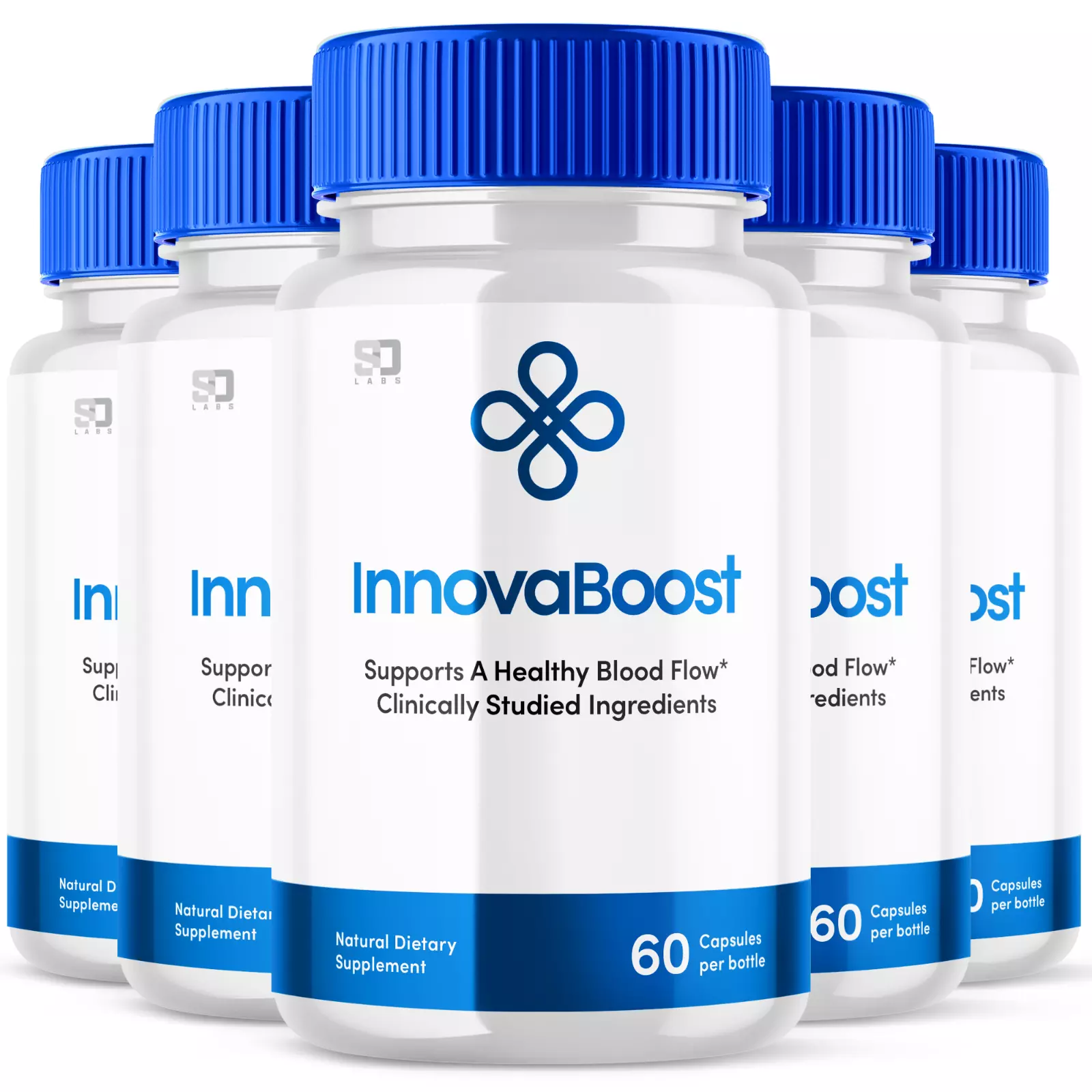 Innovaboost Healthy Blood Flow Pills - Support energy and focus (5 Pack ...