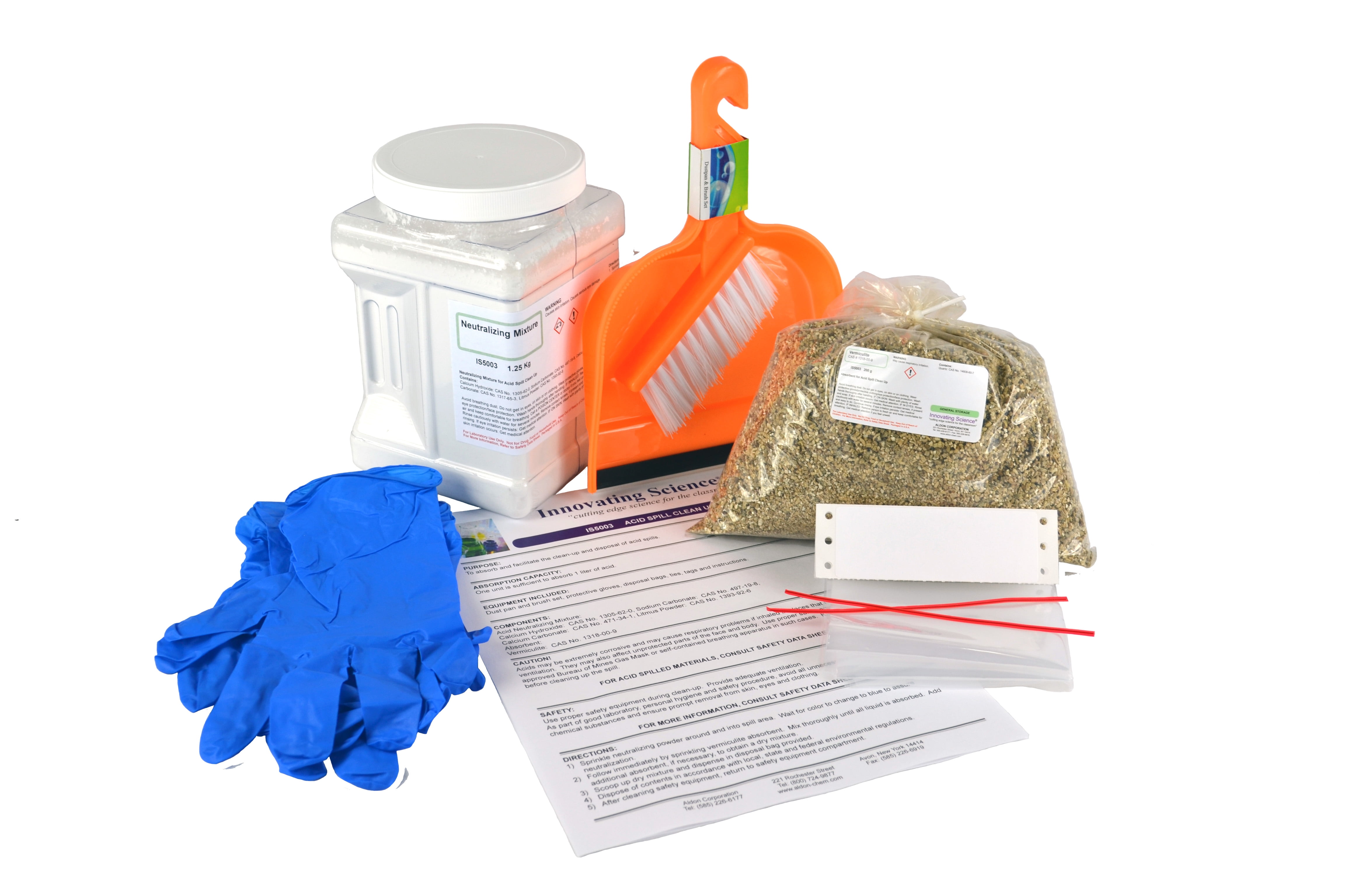 Innovating Science Acid Spill Clean Up Kit - Walmart.com