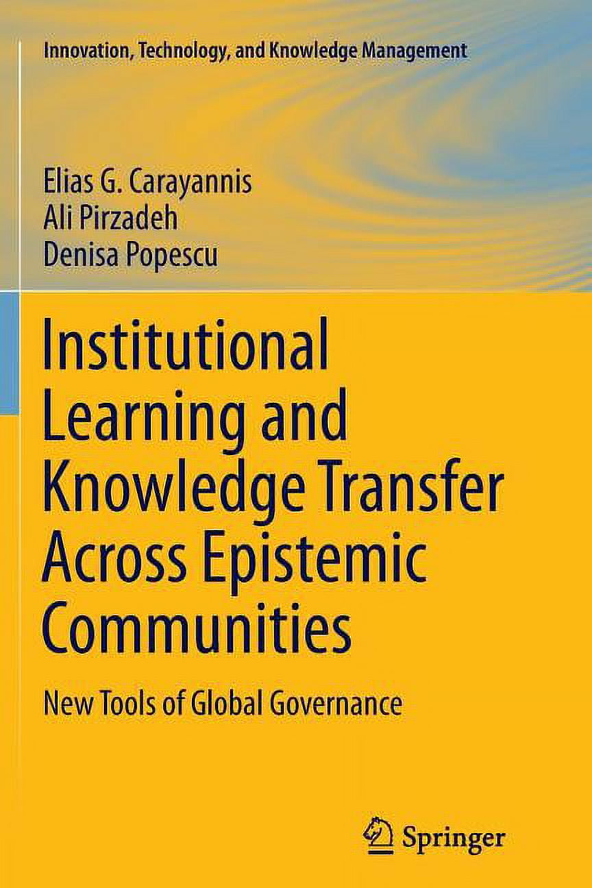 Innovation, Technology, and Knowledge Management: Institutional ...