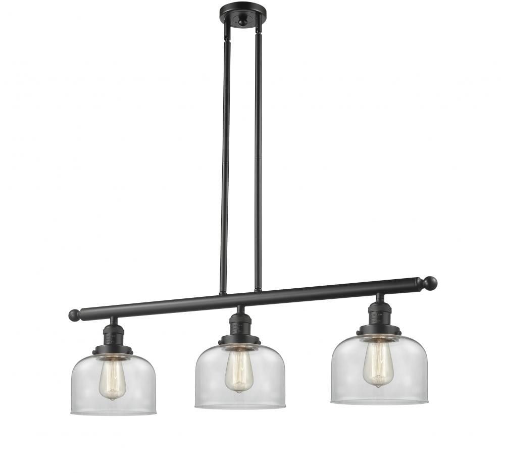 213-BK-G73-L-LED-Innovations Lighting-X-Large Bell-10.5W 3 LED Island ...