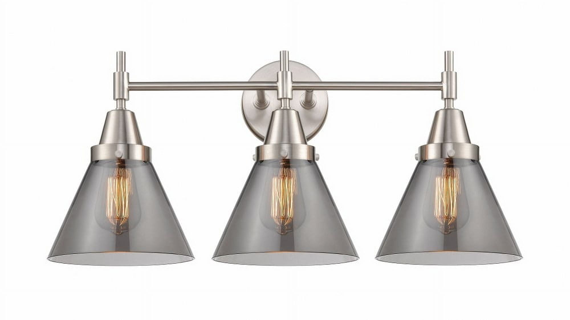 Innovations 447-3W-SN-G43 Caden 3 Light 26 inch Bath Vanity Light, Satin Nickel - Walmart.com