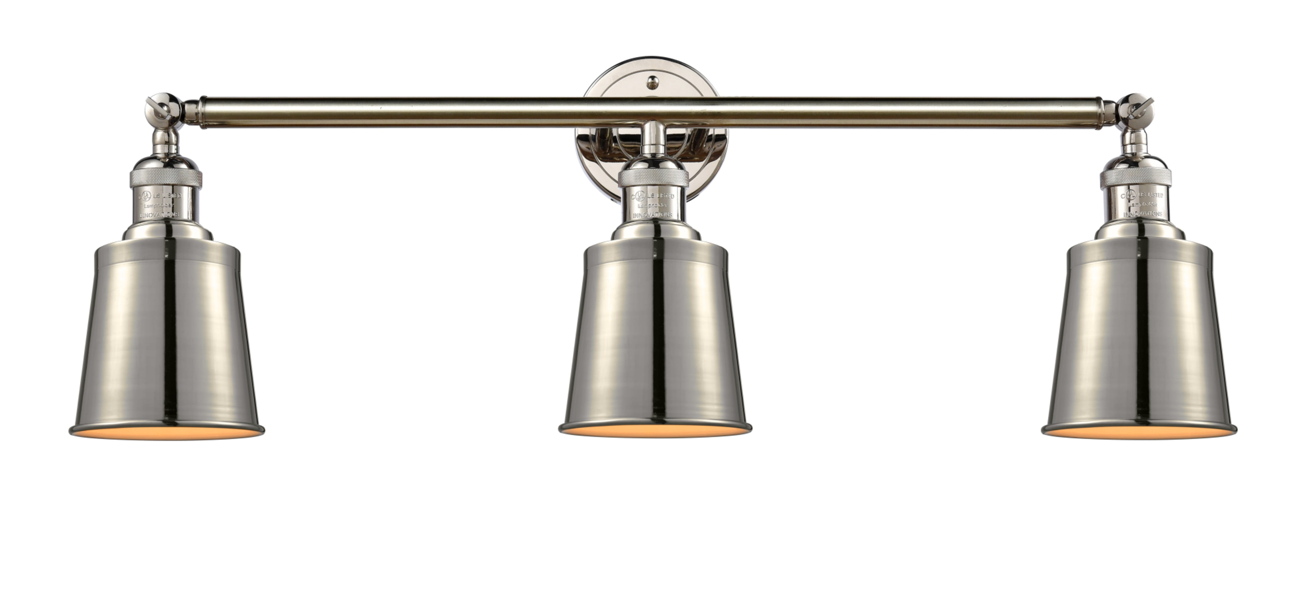 Innovations Lighting 205-S Addison Addison 3 Light 32" Wide Bathroom ...