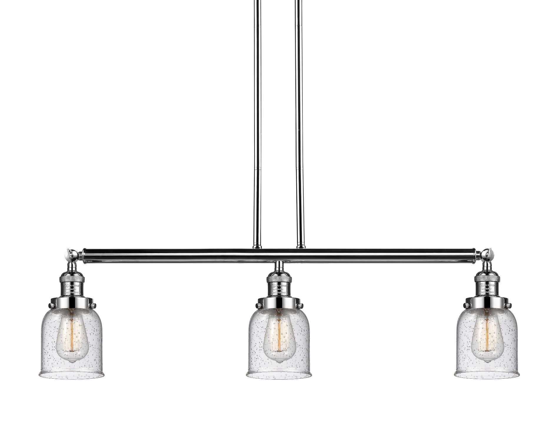 Innovations Lighting 213-S Small Bell Bell 3 Light 38" Wide Commercial ...