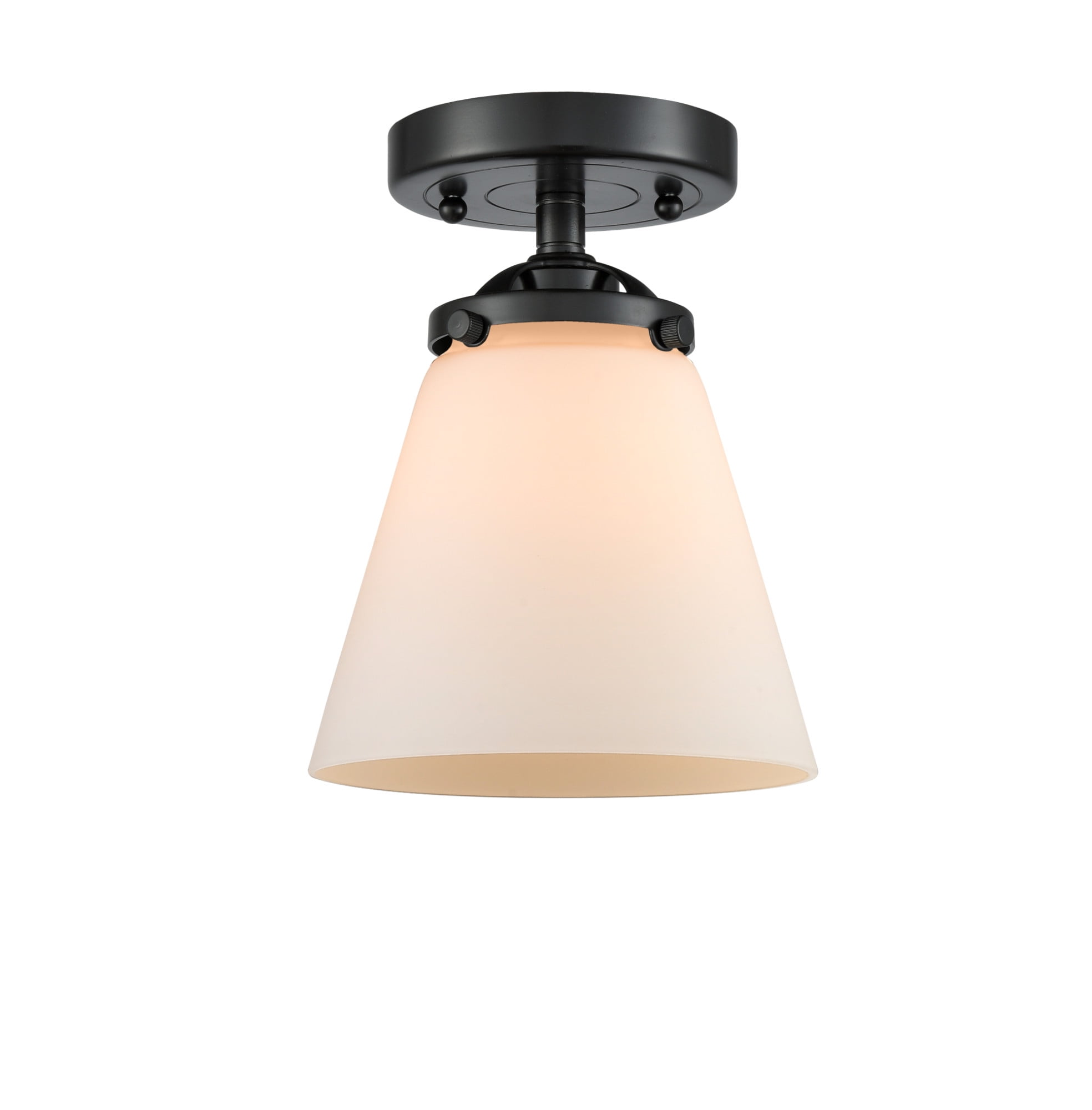 Innovations Lighting 284 Small Cone Small Cone 6" Wide Semi-Flush ...