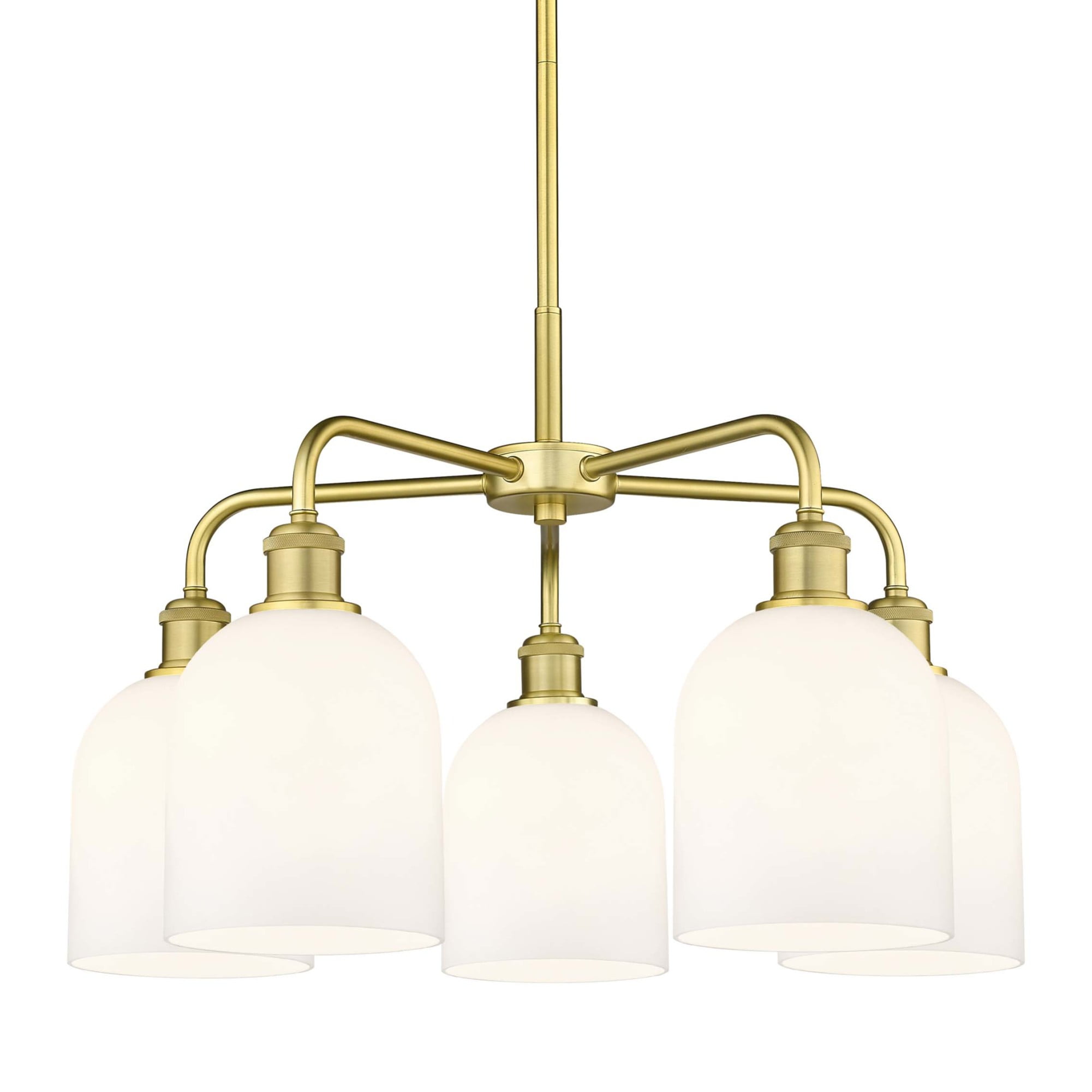 Innovations Lighting 516-5CR-SG-G558-6GWH Bella 5 Light 24" Wide ...