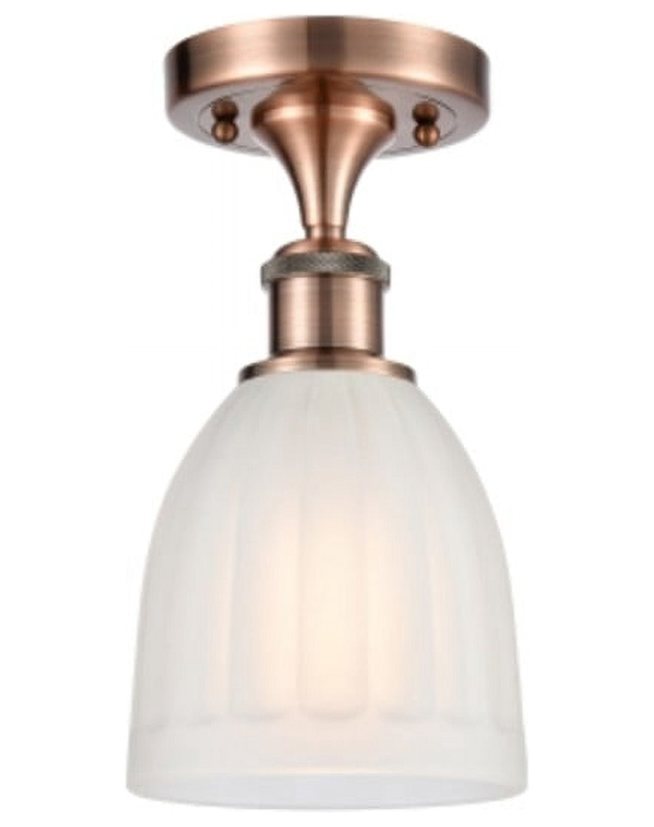 Innovations Lighting 516 Brookfield Brookfield 6" Wide Semi-Flush ...