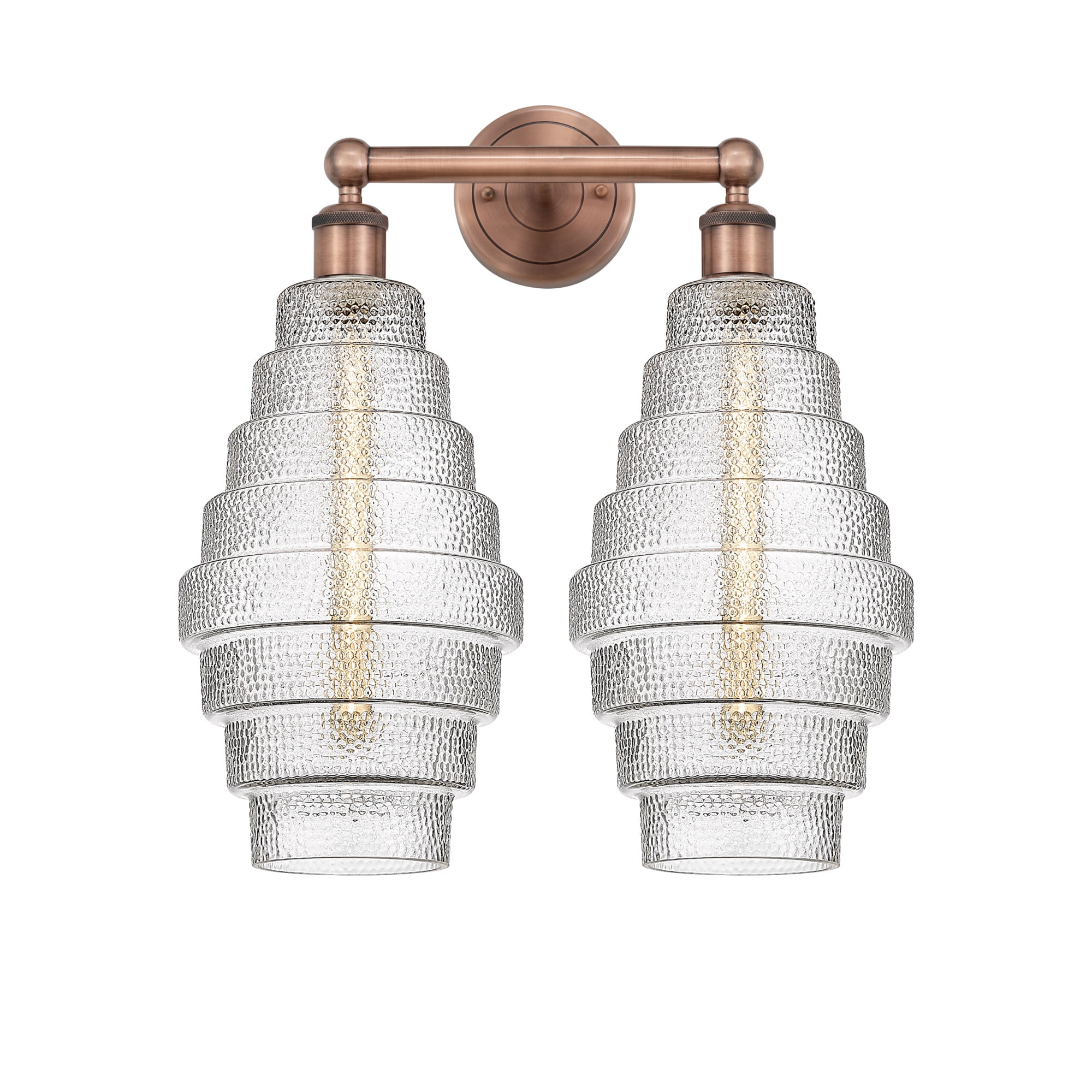 Innovations Lighting 616-2W-20-17 Cascade Vanity Cascade 2 Light 17 ...