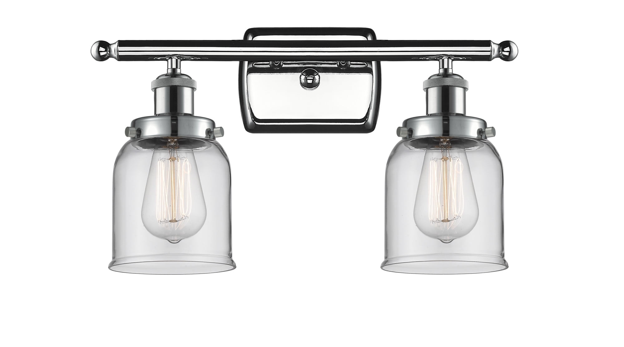 Innovations Lighting 916-2W-PC-G52 Small Bell 2 Light 16" Wide Vanity ...
