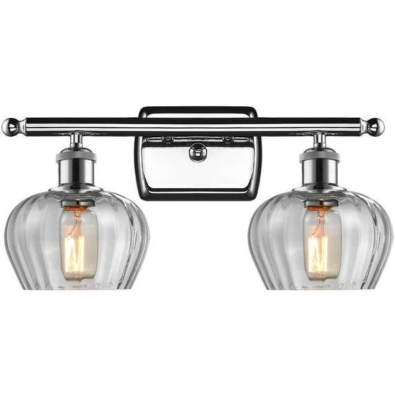Innovations Lighting - Ballston Dome-2 Light Bath Vanity-16 Inches Wide ...