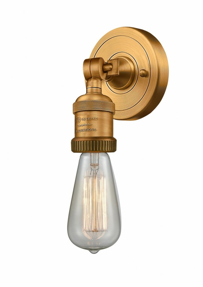 Innovations Lighting - Bare Bulb - 1 Light Wall Sconce In Traditional ...