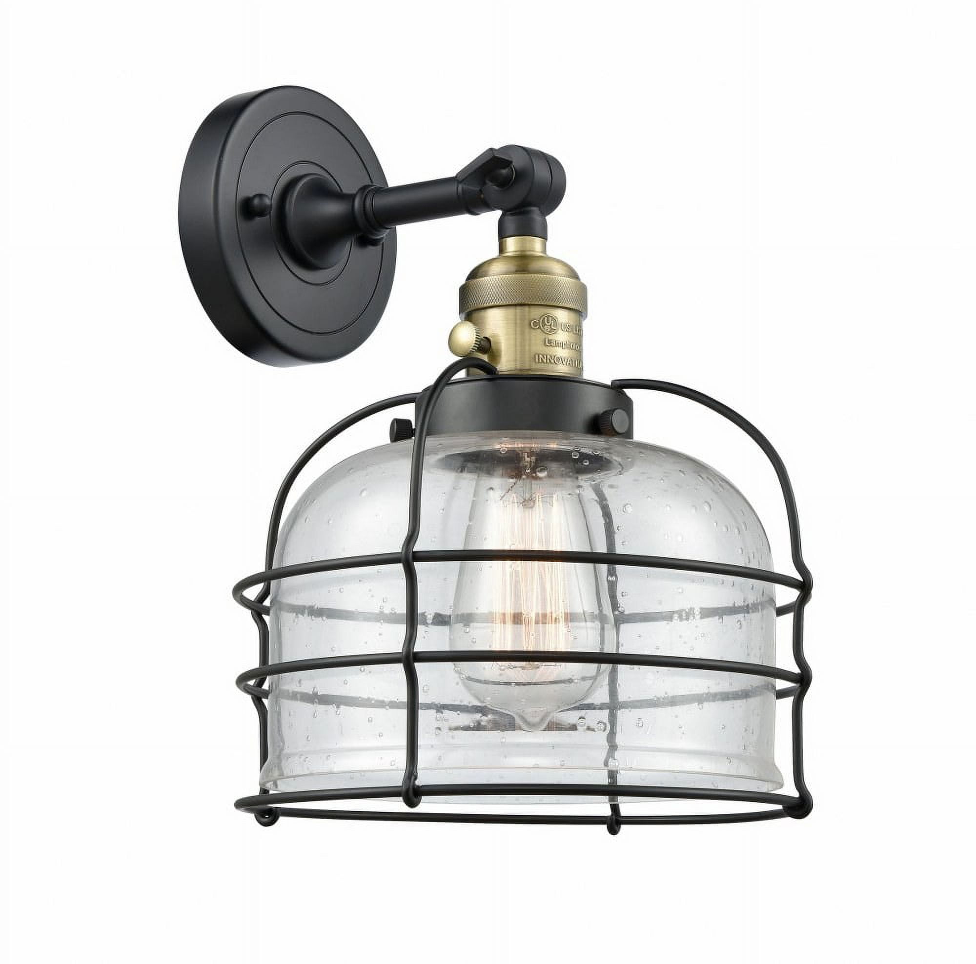 Innovations Lighting - Bell Cage - 1 Light Wall Sconce In Traditional ...