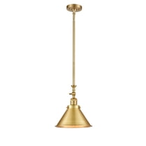 Innovations Lighting Newton Cone - 1 Light 8" Stem Hung Pendant Seedy ...