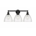 Innovations Lighting - Bristol Glass - 3 Light Bath Vanity In ...