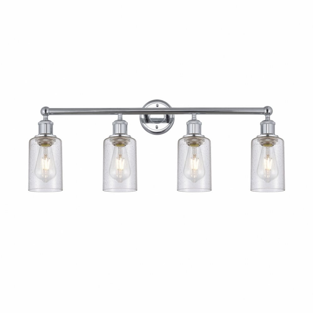 Innovations Lighting - Clymer - 4 Light Bath Vanity In Art Deco Style ...