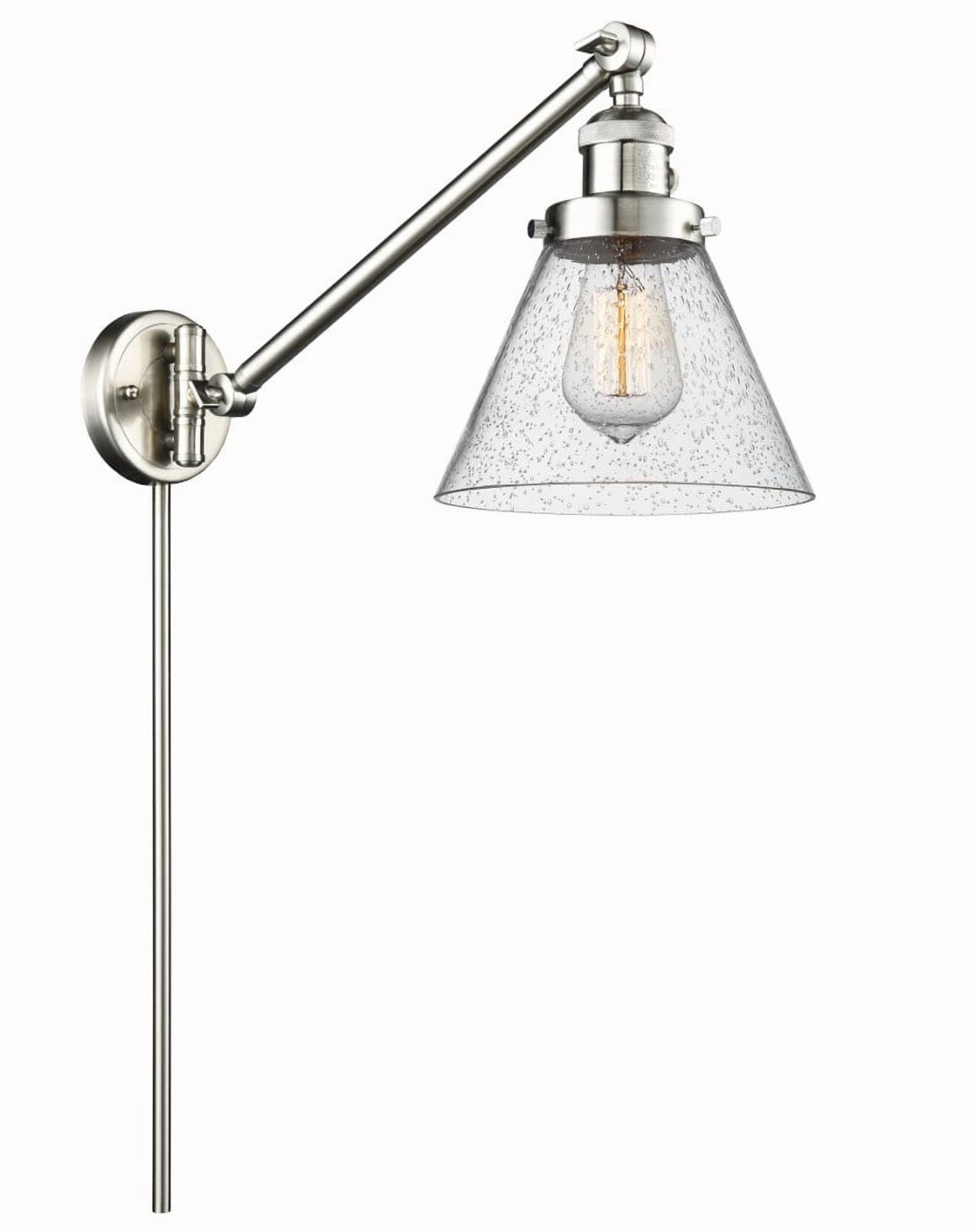 Innovations Lighting - Cone - 1 Light Swing Arm Wall Sconce In ...