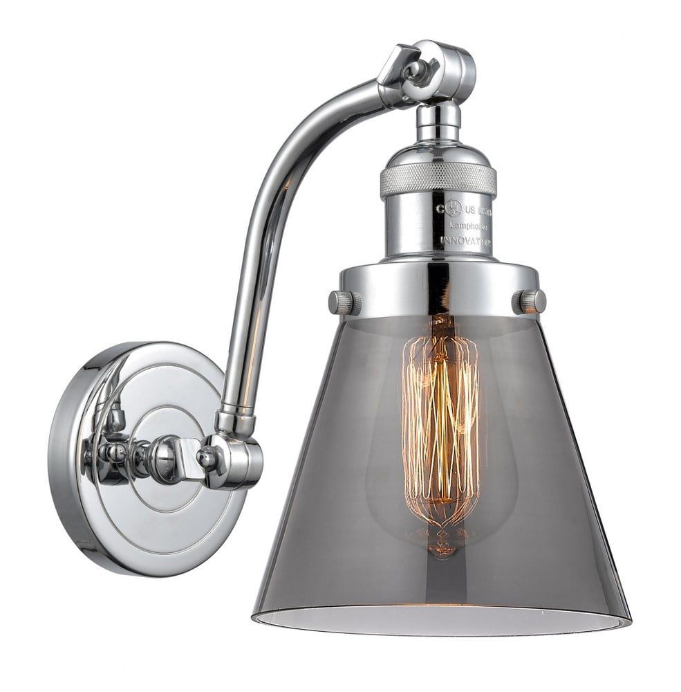 Innovations Lighting - Cone - 1 Light Wall Sconce In Industrial Style ...