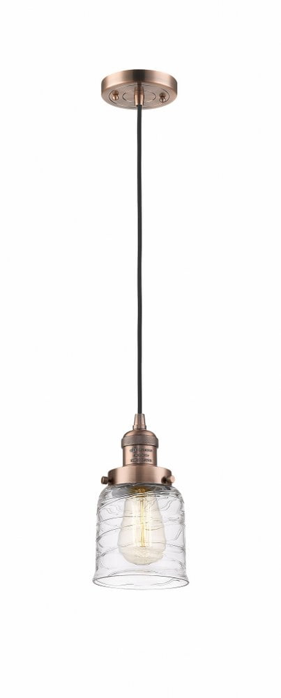 Innovations Lighting Franklin Restoration Bell - 1 Light 5" Cord Hung ...