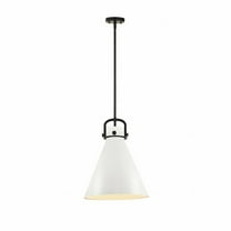 Innovations Lighting Newton Bell - 1 Light 18" Stem Hung Pendant ...