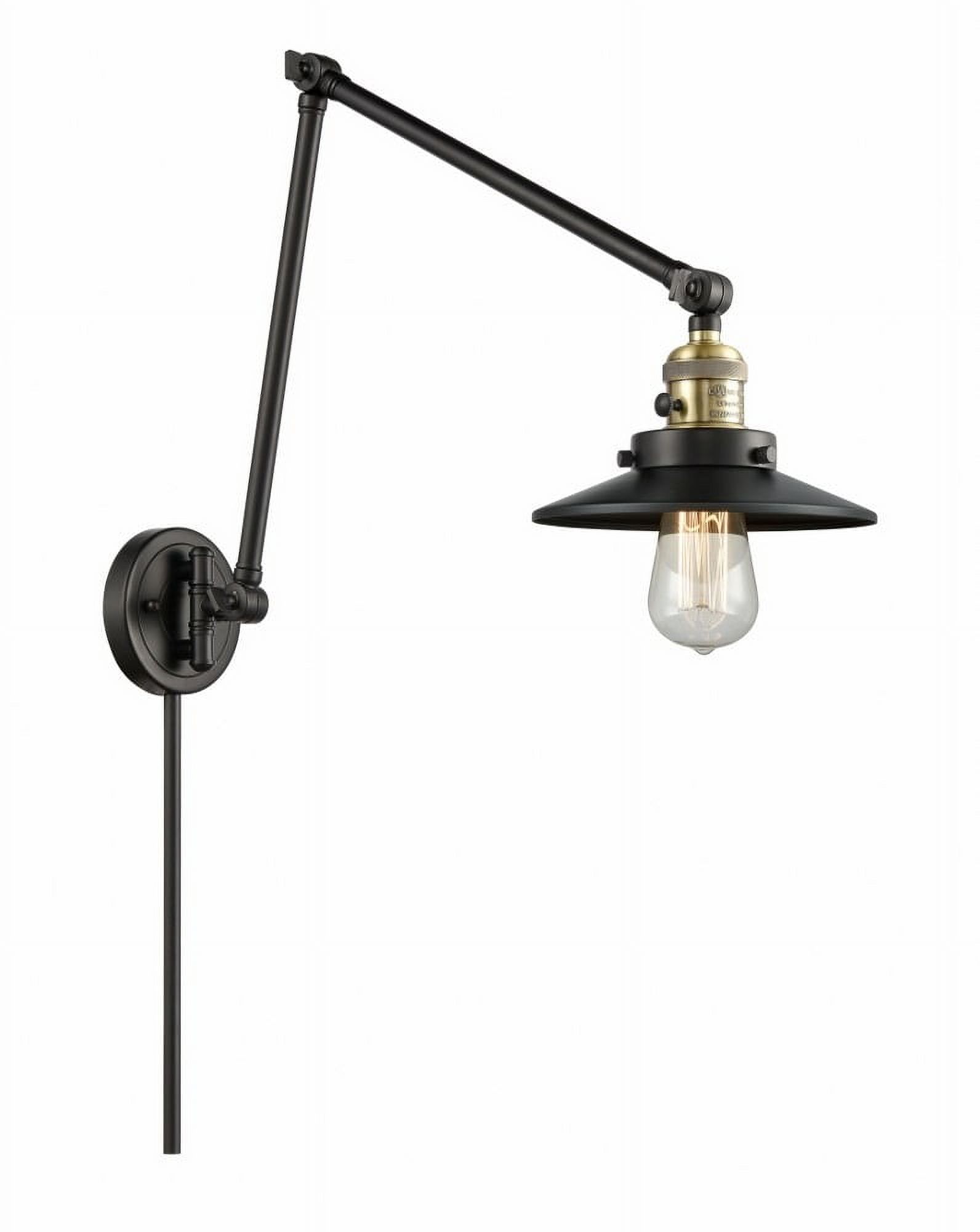 238-BAB-M6-Innovations Lighting-Railroad - 1 Light Double Extension ...
