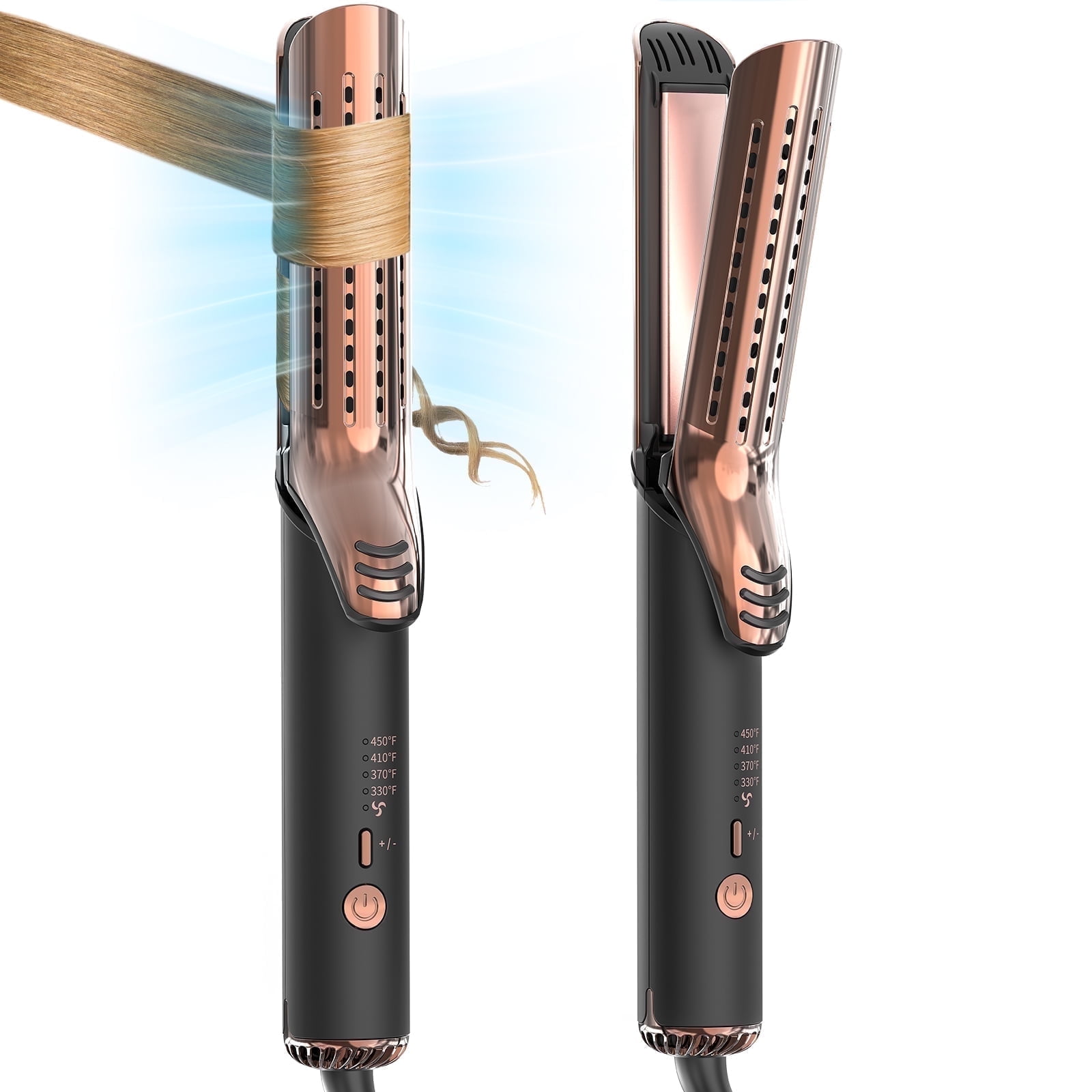 Innovative 360° Airflow Hair Styler for Straightening and Curling ...