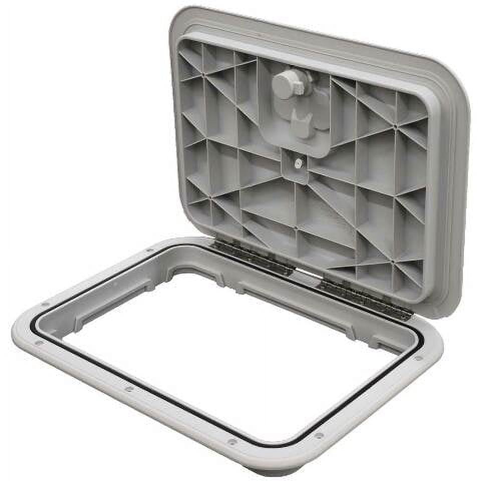 Innovative Boat Deck Hatch 520-106 | 15 x 11 Inch Dolphin Gray ...