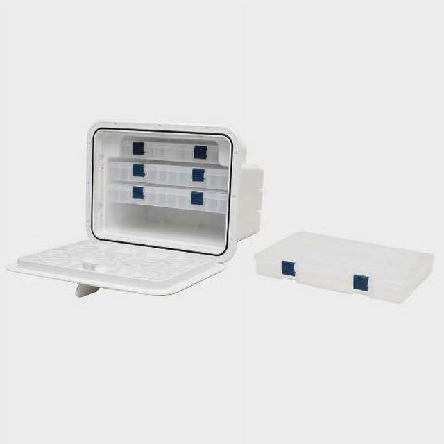 Innovative Boat Tackle Box 530-205 | 13 x 17 Inch Polar White - Walmart.com