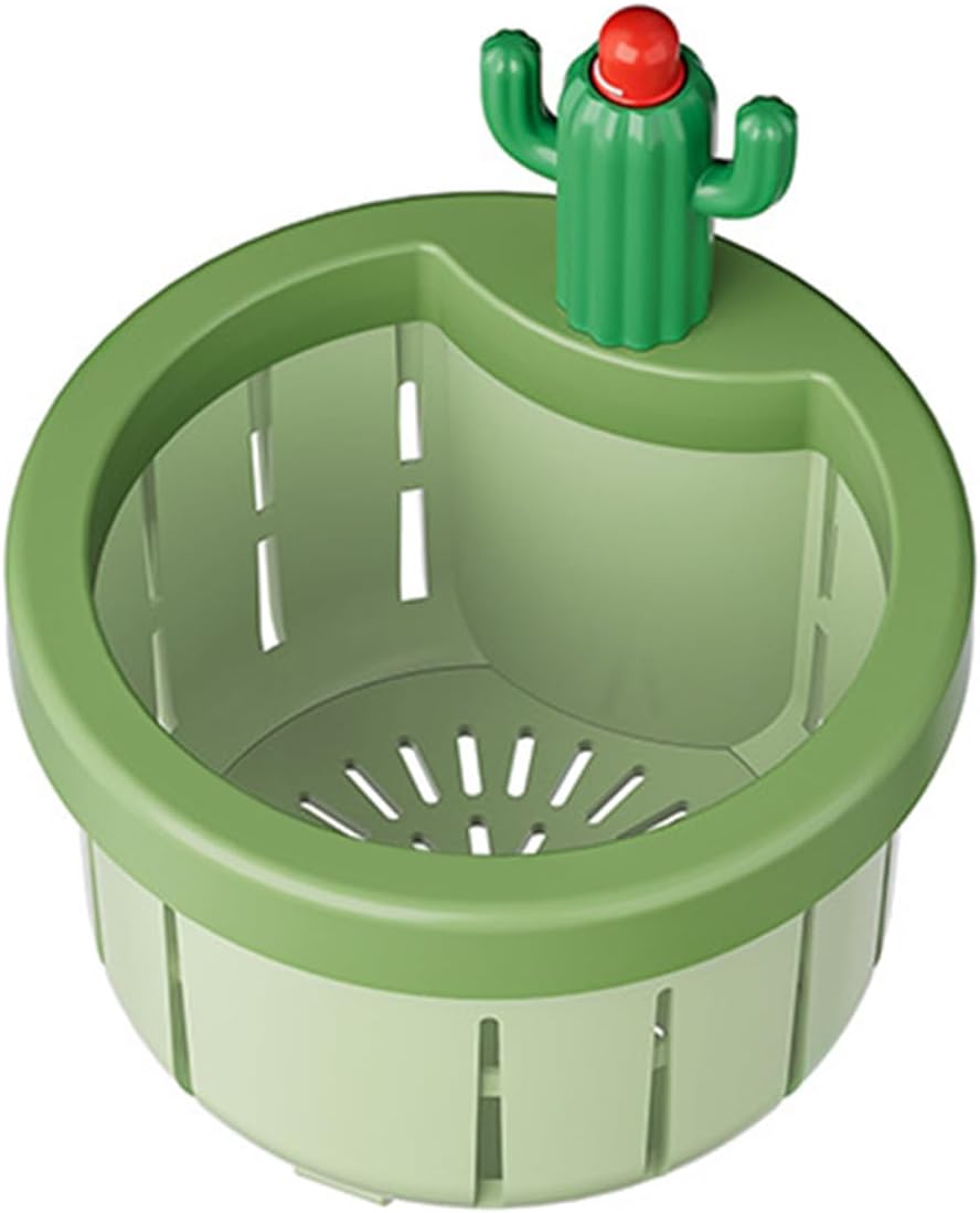 Innovative Cactus Kitchen Waste Strainer Press Release Draining Basket ...
