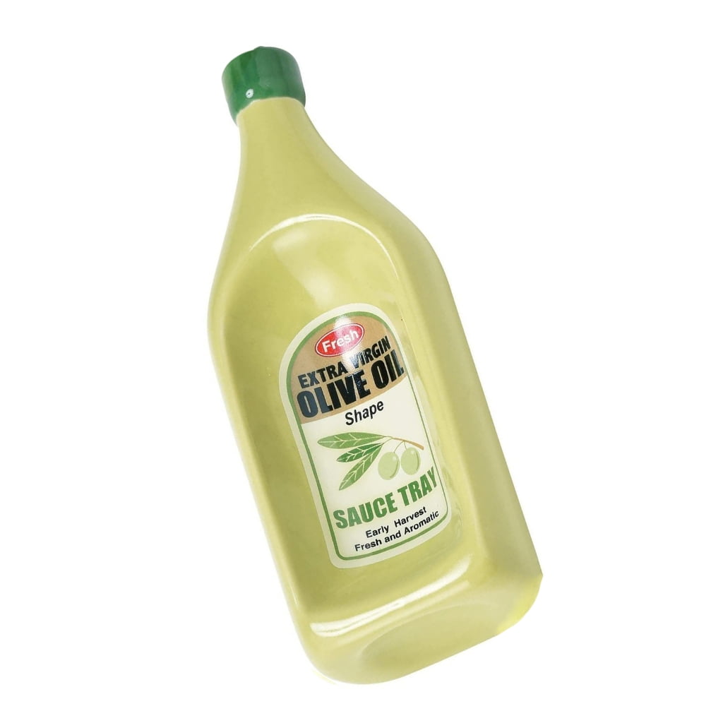 Innovative Ceramic Condiment Dish Tomato Ketchup Bottle Shape Dipping ...