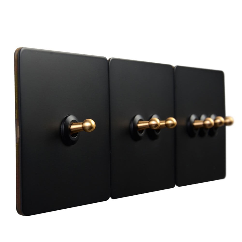 Innovative Design Indoor Use Light Switch Featuring Brass Lever ...
